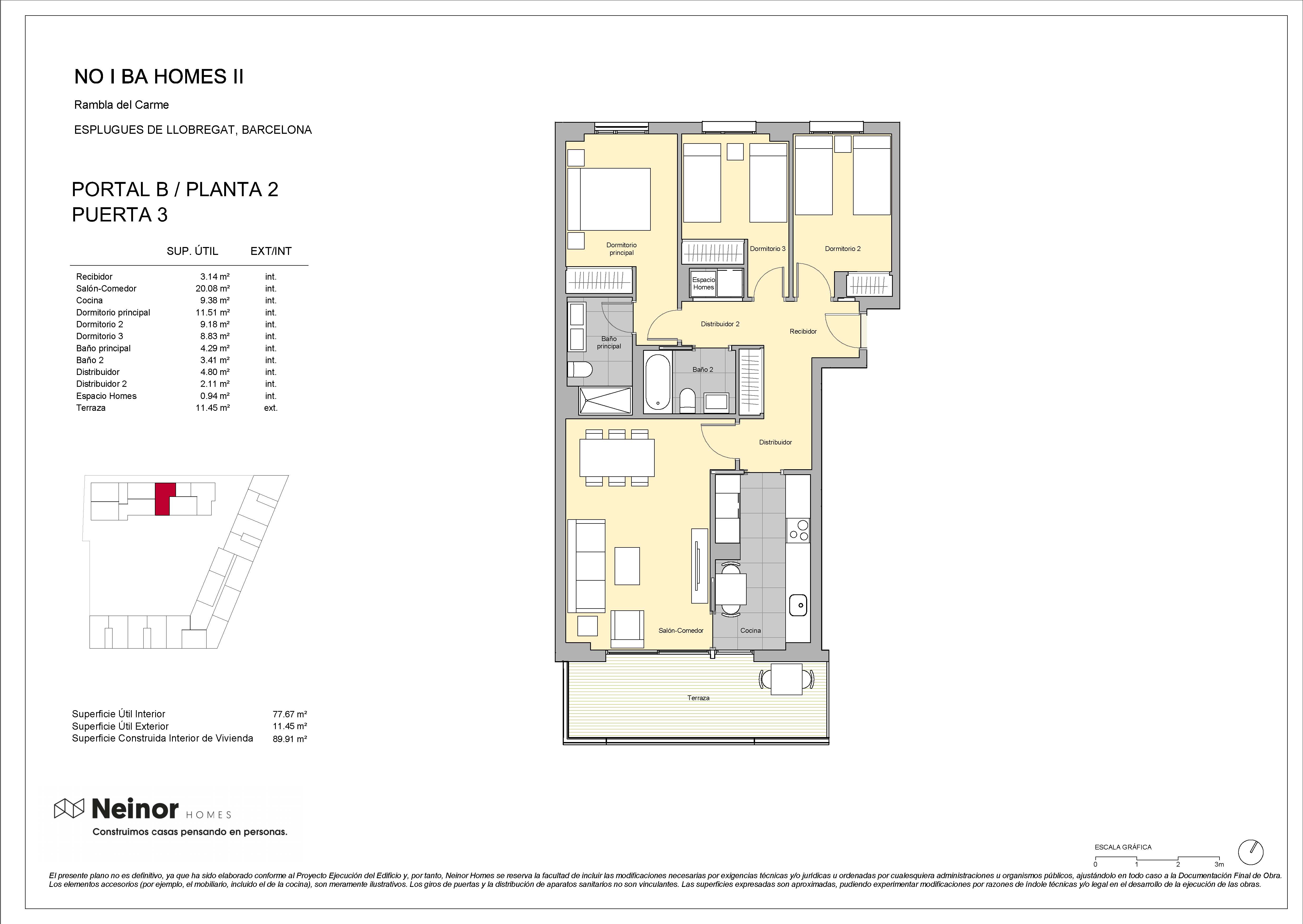 Obra Nueva NO|BA Homes II en Esplugues de Llobregat | Neinor Homes