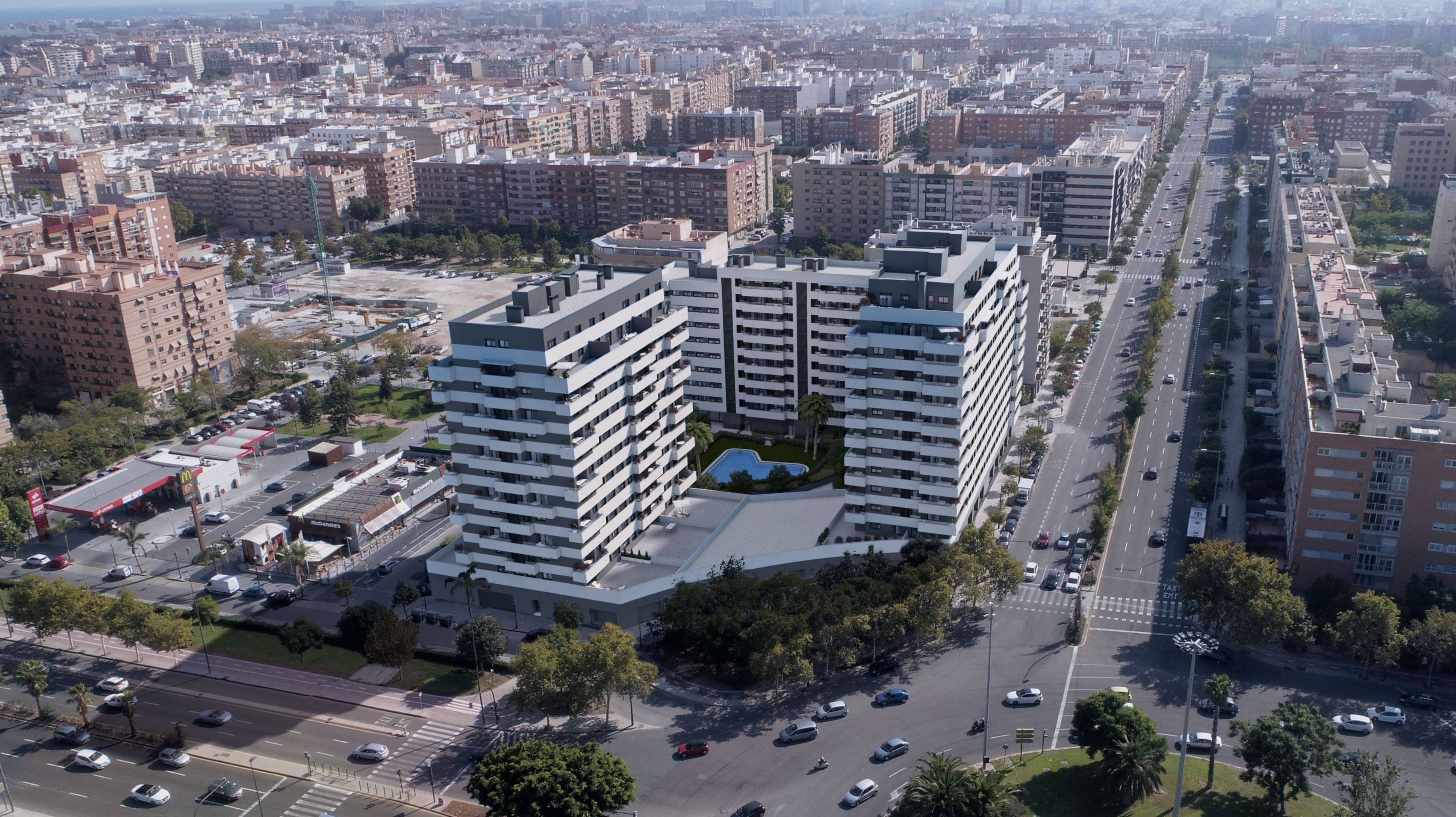 Obra Nueva Mistral Homes en Valencia | Neinor Homes