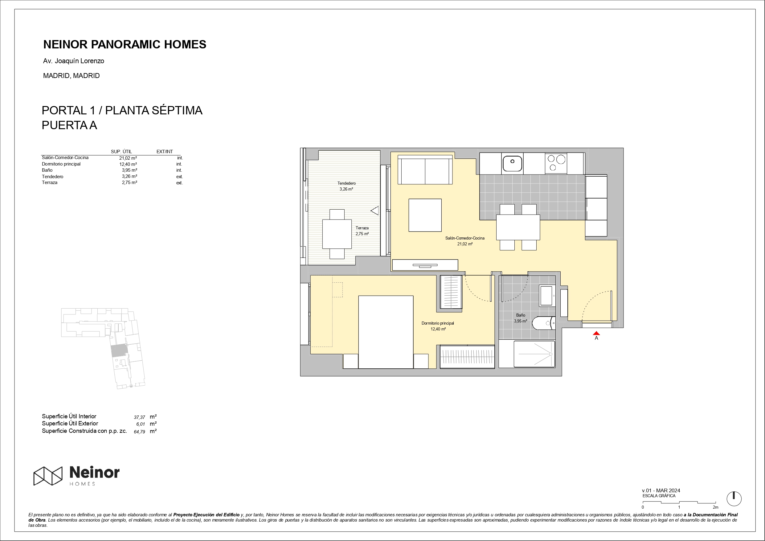 Obra Nueva Neinor Panoramic Homes en Madrid | Neinor Homes